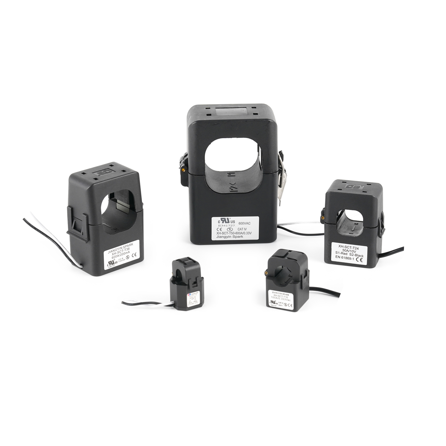 Split Core Current Transformer Sct T16 100a 50ma 25ma 50a 20ma 333mv 26